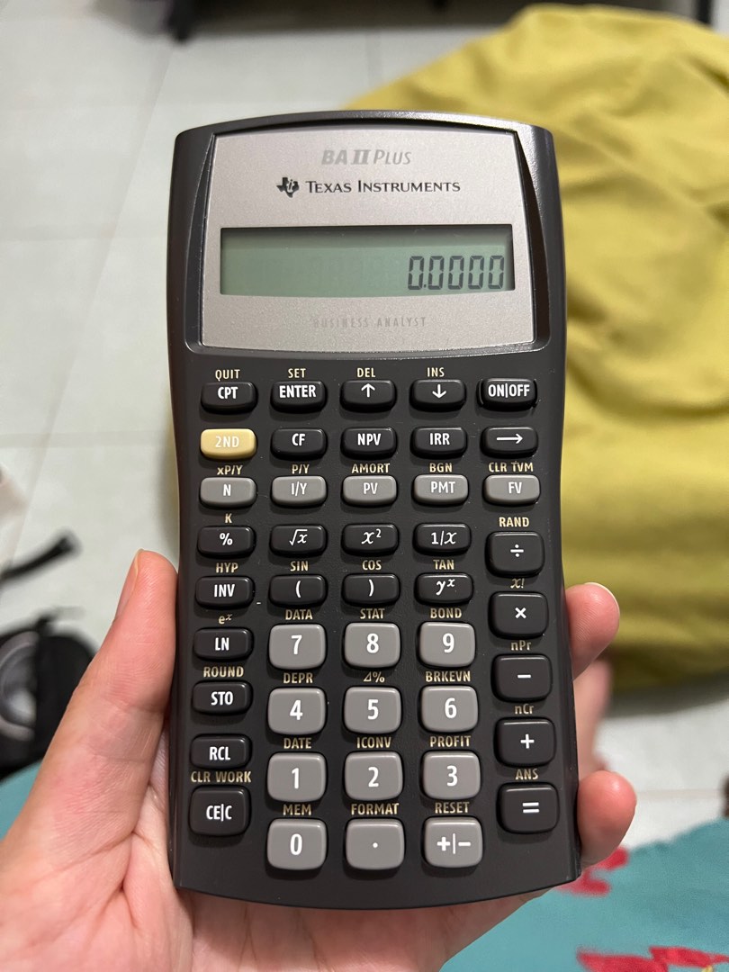 TI Financial Calculator, Hobbies & Toys, Stationery & Craft, Stationery ...
