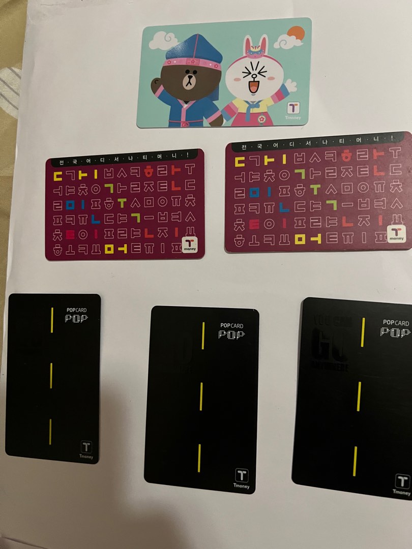 T-Money for Korea ( Reload , Tap & Go like mrt card), Hobbies & Toys ...