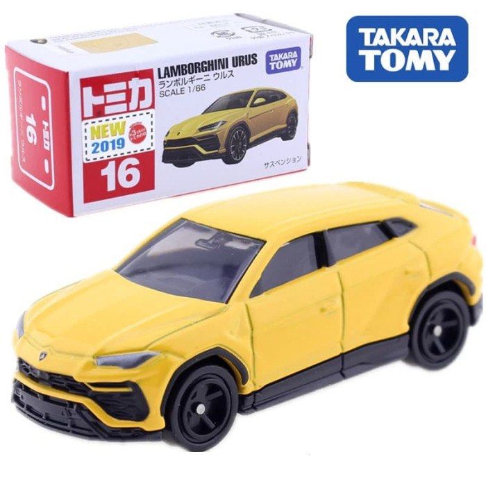 Tomica Red Box Lamborghini Urus, Hobbies & Toys, Toys & Games on Carousell