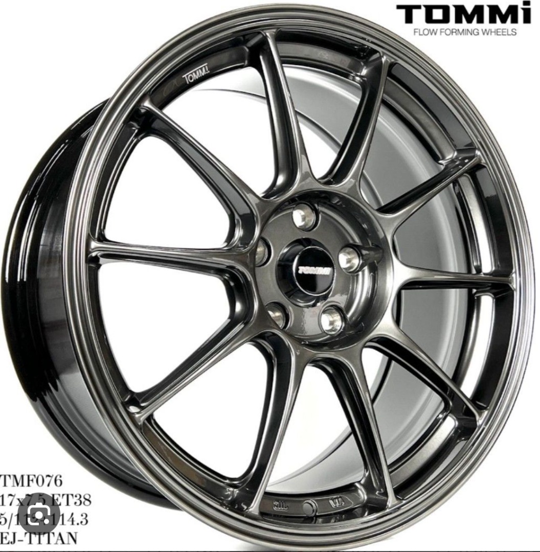 Tommi Rims + Tyres 4pc set $980 nett with installation 215 50 R17 ...