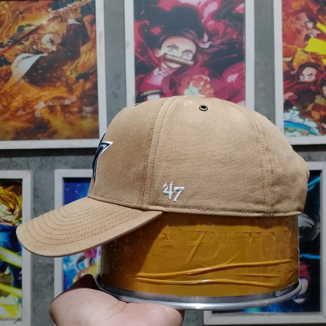 Topi 47 Fortyseven Brand x Carhartt x NFL Dallas Cowboys, Fesyen Pria ...
