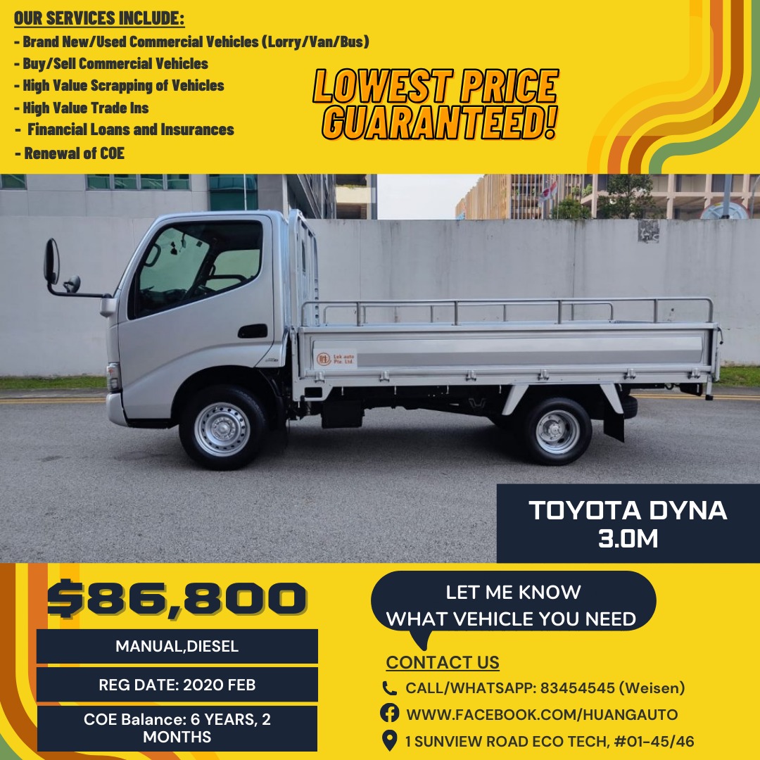 Toyota Dyna 150, Cars, Commercial Vehicles, Used on Carousell