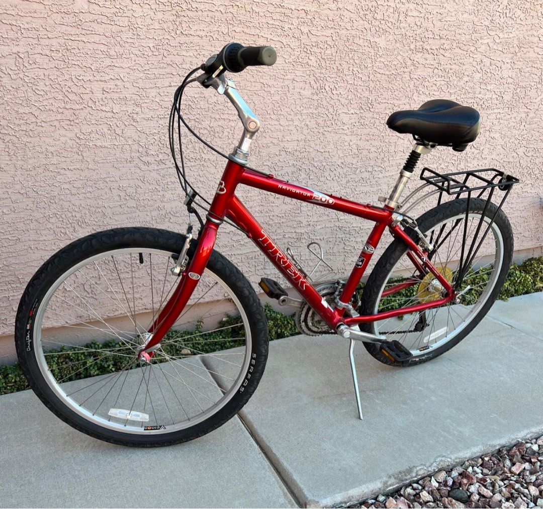 Trek navigator 300 red, Sports Equipment, Bicycles & Parts, Bicycles on ...