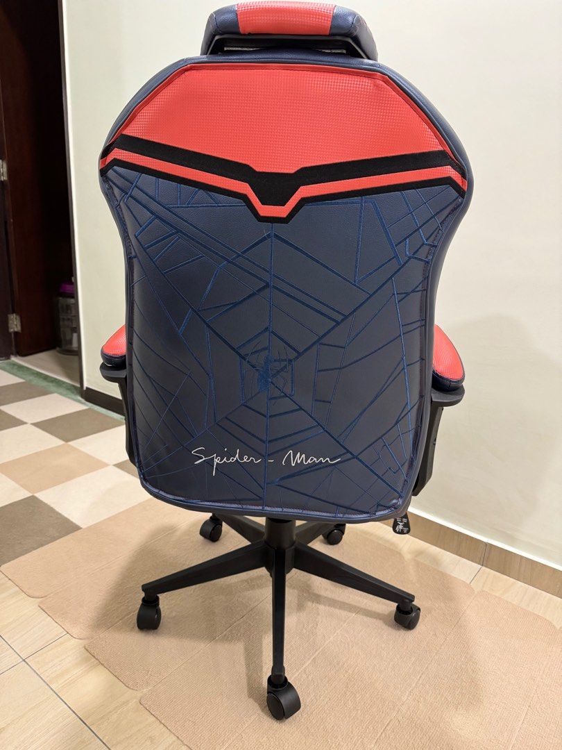 TTRacing Duo V4 Pro Spider Man Computer Chair, Furniture & Home Living ...