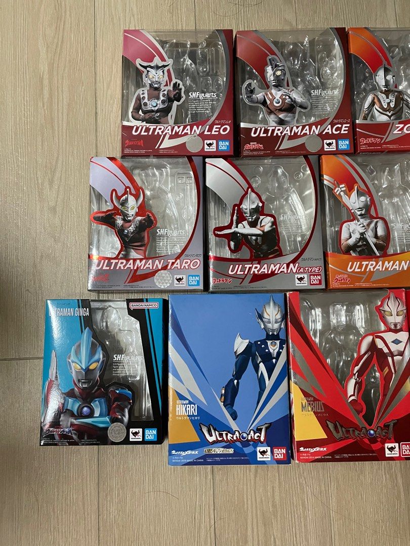 超人ultraman Ultra Act SHF 吉盒吸塑連說明書, 興趣及遊戲, 玩具 & 遊戲類 - Carousell