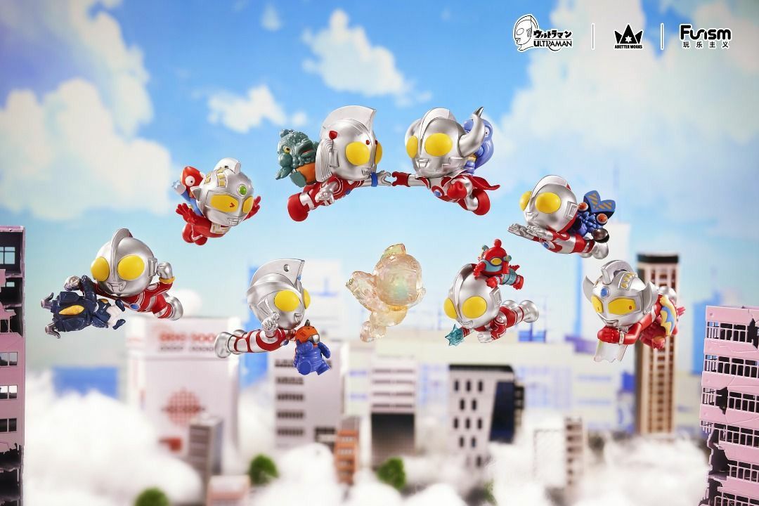[ULTRAMAN X FUNISM] CLASSIC ULTRAMAN FLY TOGETHER SERIES FULL SET AND ...
