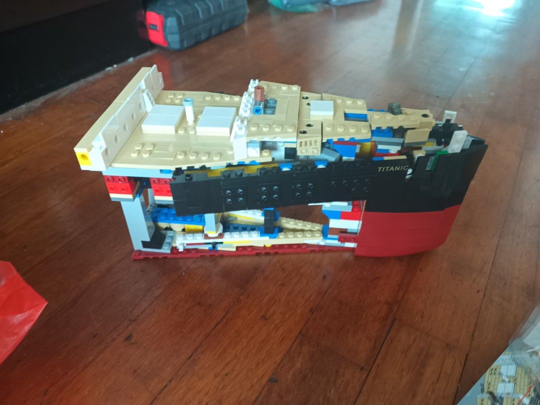 Unfinished Project Titanic Lego, Hobbies & Toys, Toys & Games on Carousell