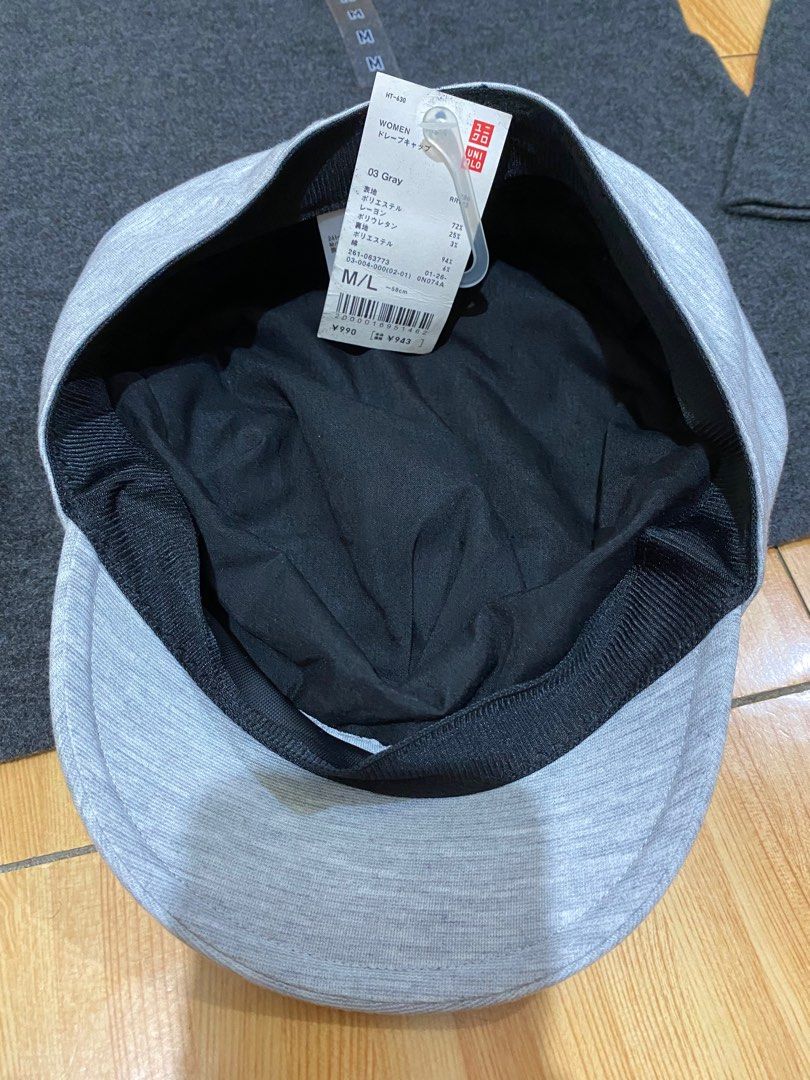 Uniqlo drape cap, Women's Fashion, Watches & Accessories, Hats ...