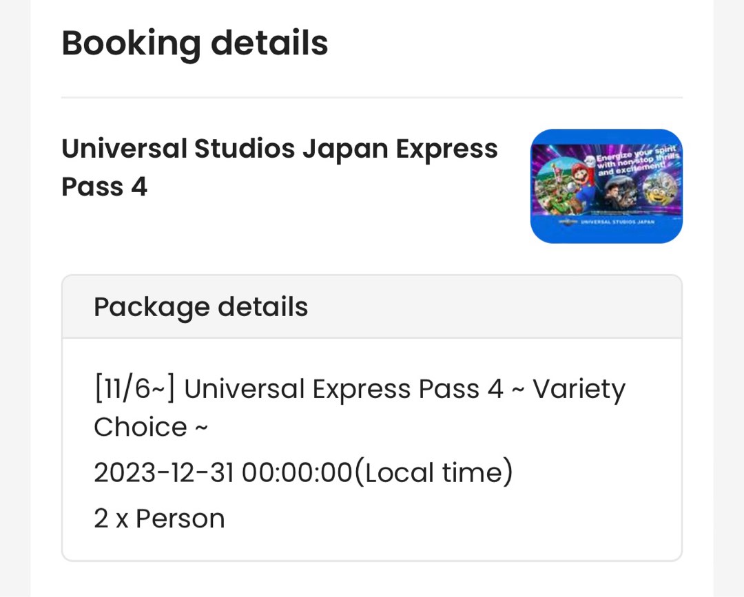 Universal Studio Japan (USJ) 31st Dec, Tickets & Vouchers, Flights & Overseas Attractions on ...