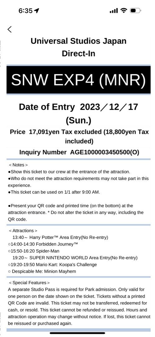 Universal Studios Japan Express Pass 4, Tickets & Vouchers, Event ...