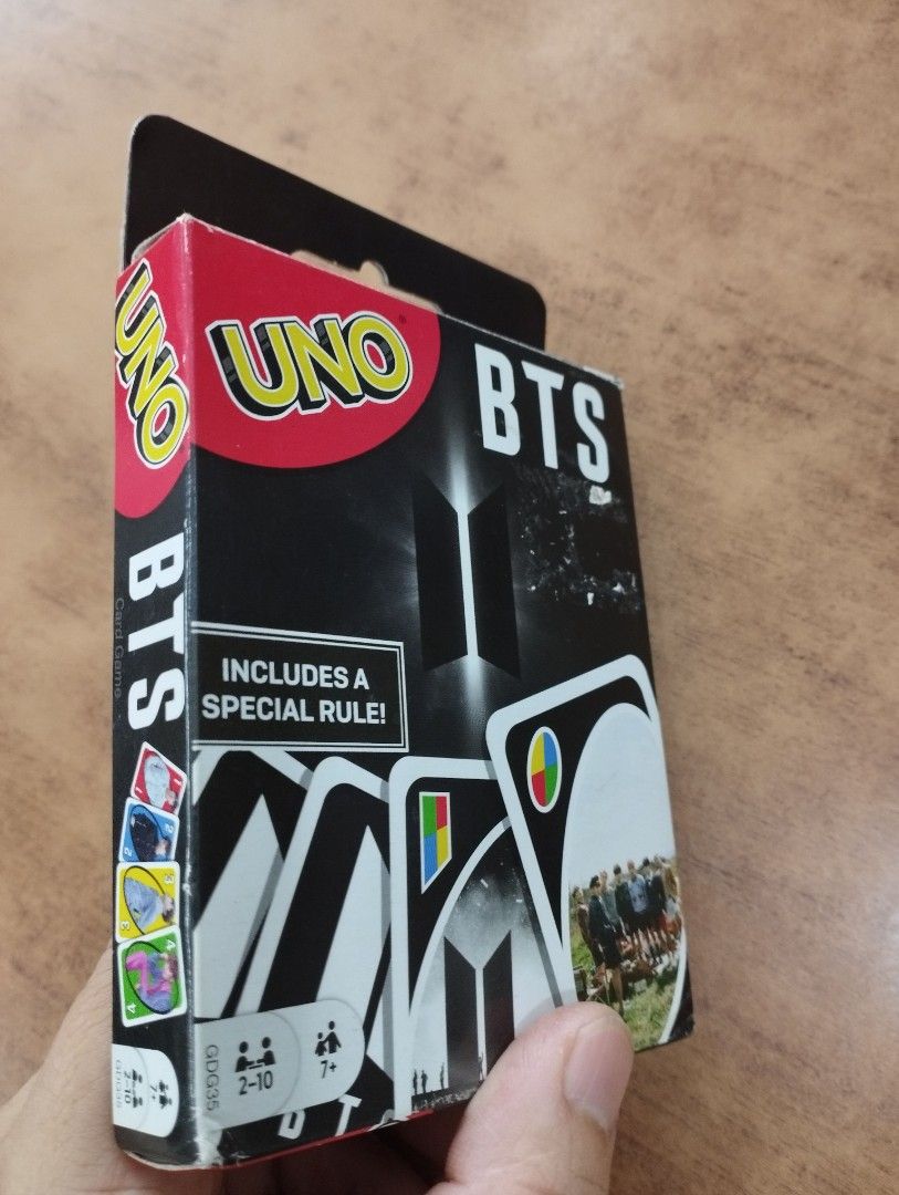 UNO - BTS, Hobbies & Toys, Toys & Games on Carousell