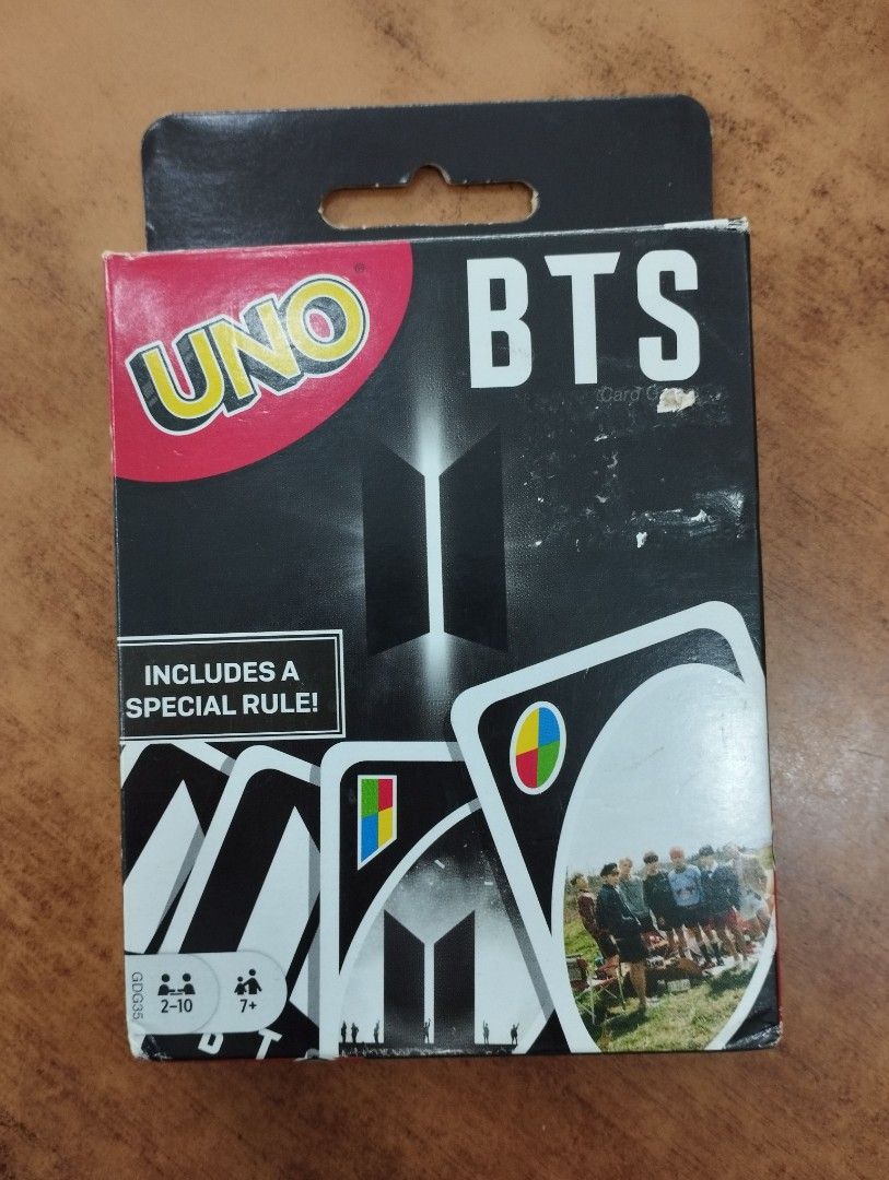 UNO - BTS, Hobbies & Toys, Toys & Games on Carousell