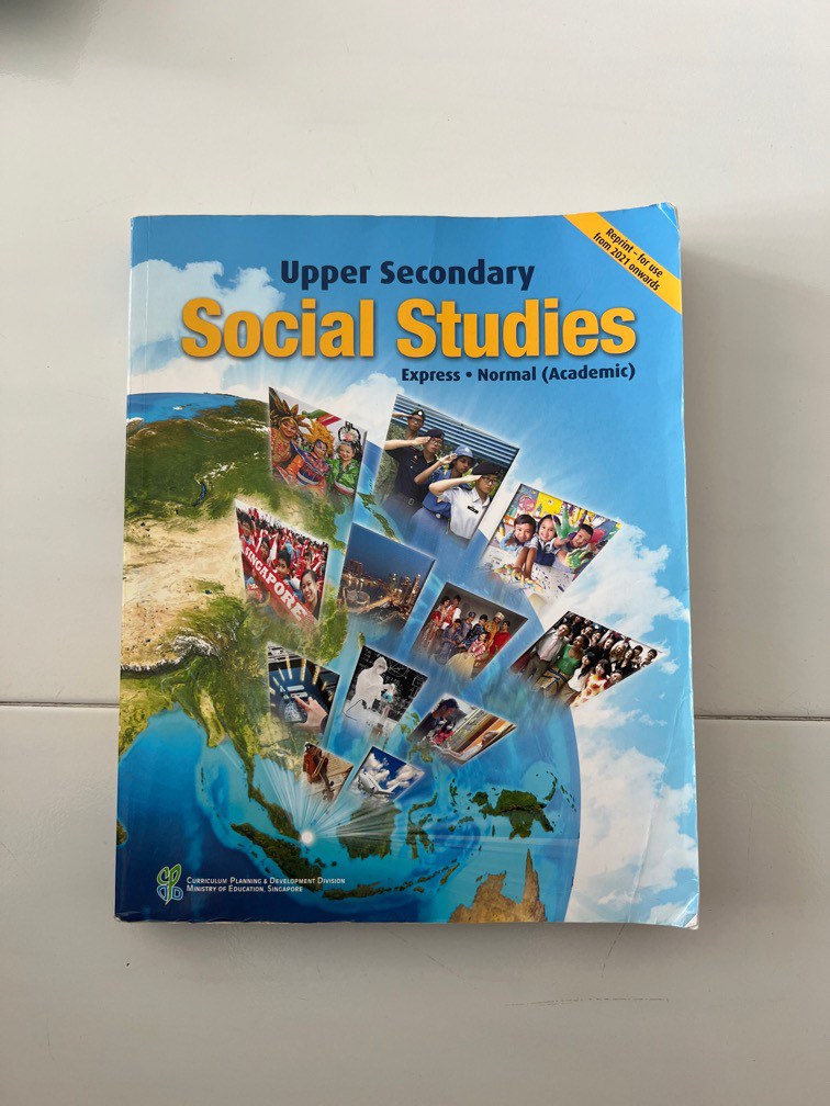 Upper Secondary Social Studies Textbook O Levels, Hobbies & Toys, Books & Magazines, Textbooks ...