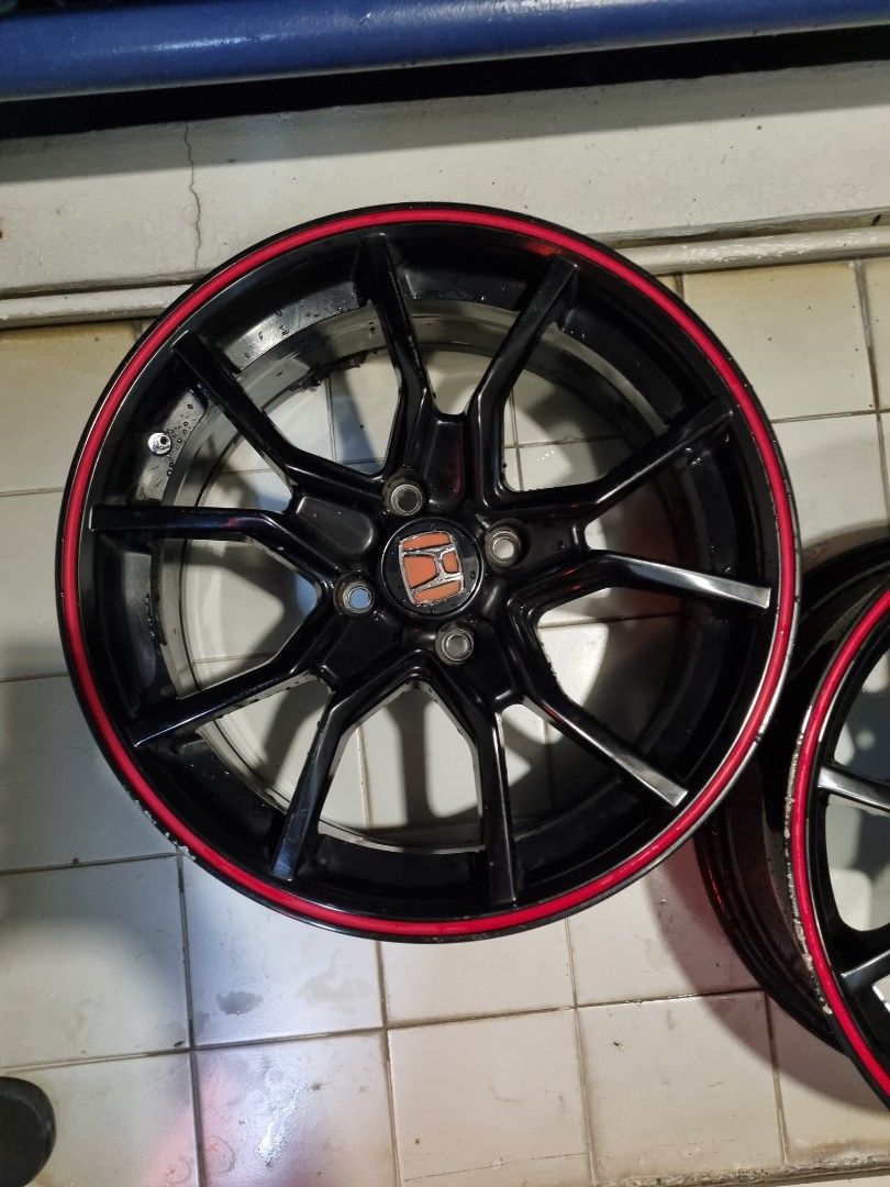 Used 16 Inch Honda "Type R" Style Rims for Sale (nego), Auto ...