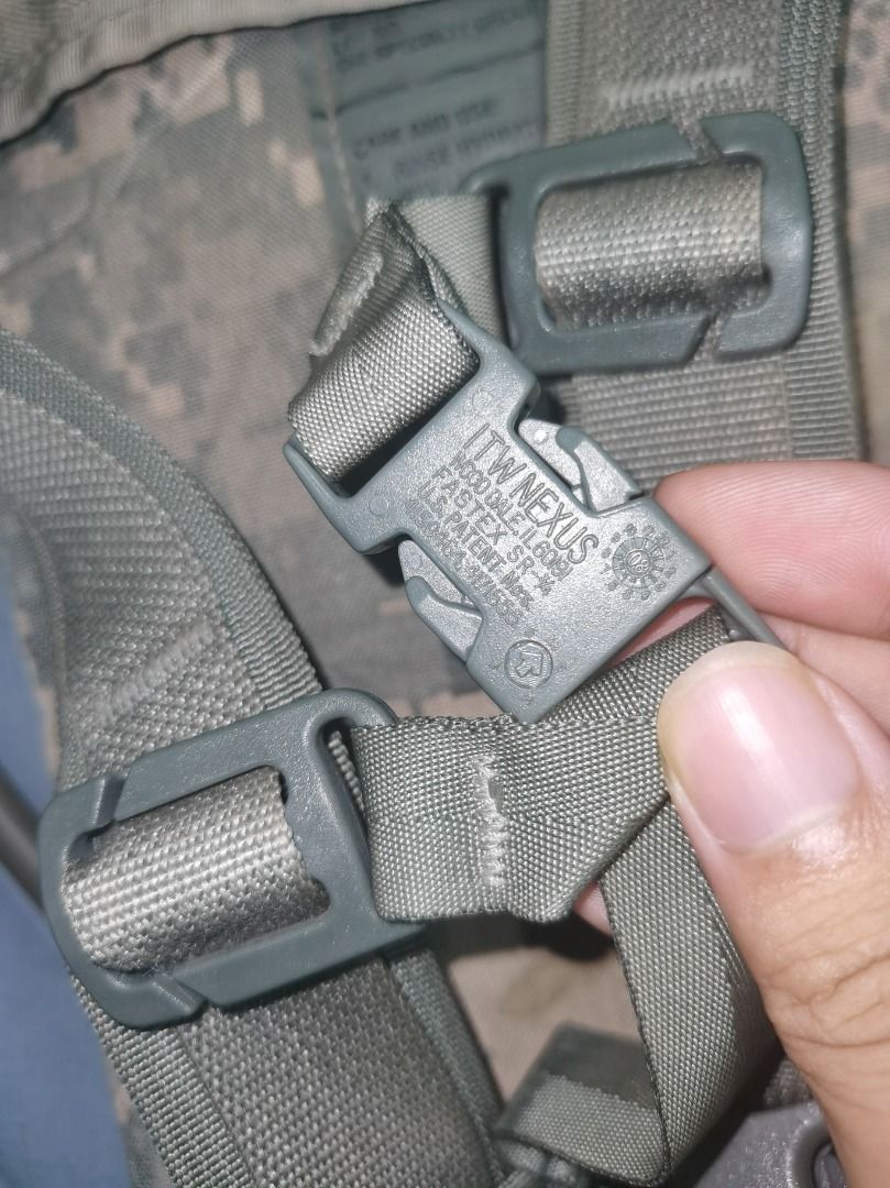 USGI Molle II Hydration System w/ Hydramax Camo 3L Bag ACU NSN #8465-01 ...