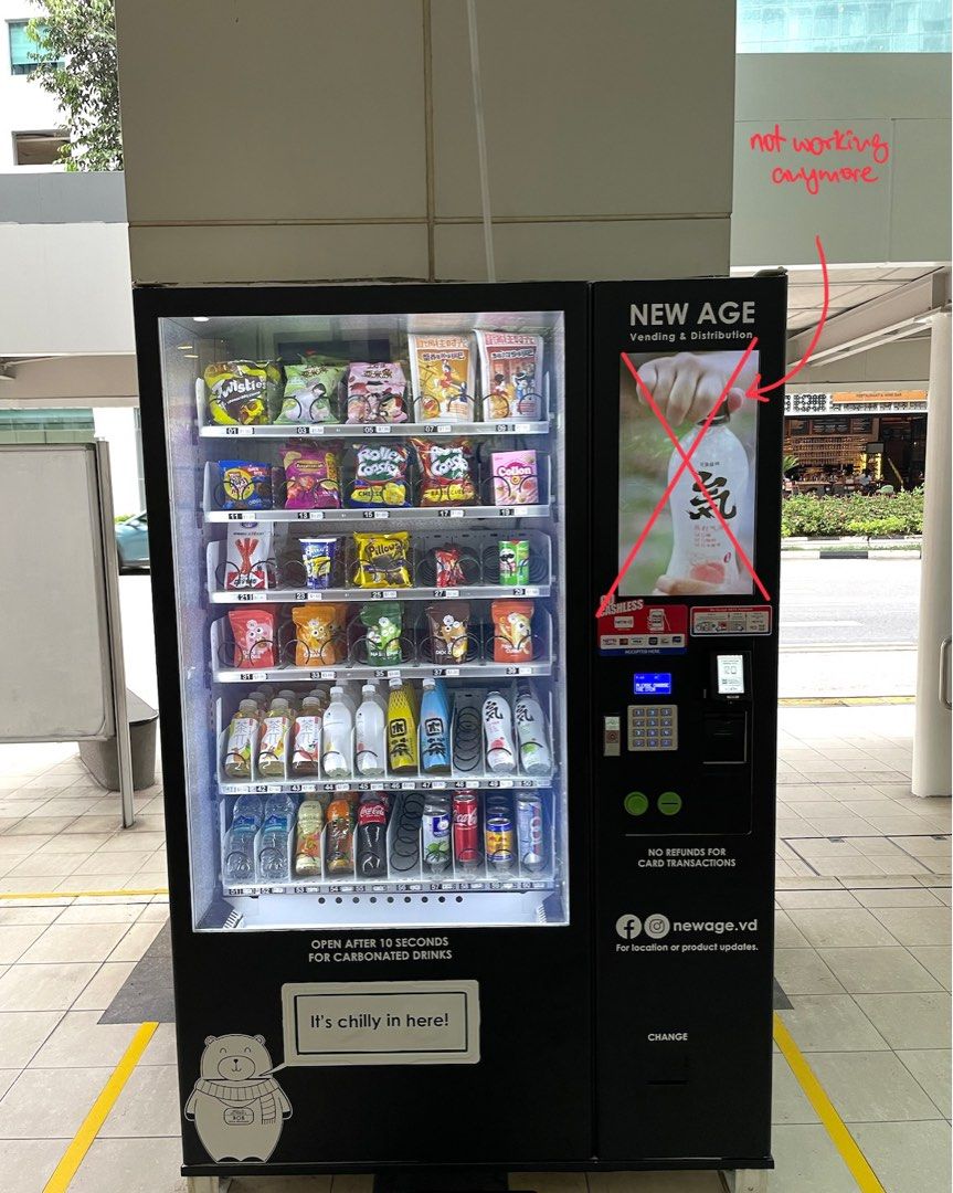 Vending Machine x 2, TV & Home Appliances, Kitchen Appliances ...