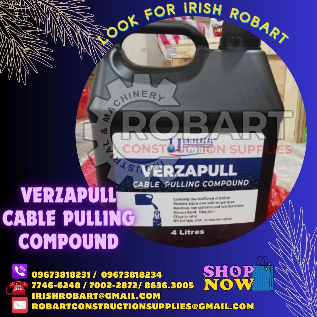 Verzapull Cable Pulling Compound, Commercial & Industrial, Construction ...