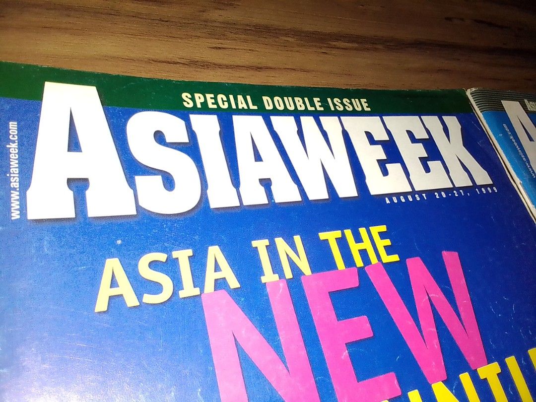 Vintage 1999 - 2001 Asiaweek Magazine / Asiaweek Magazine / Old ...