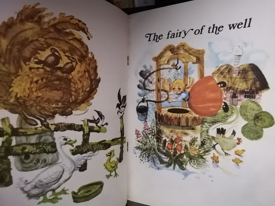 (Vintage English Children Book) Magic Fairy Tales(The Little Fir Tree ...