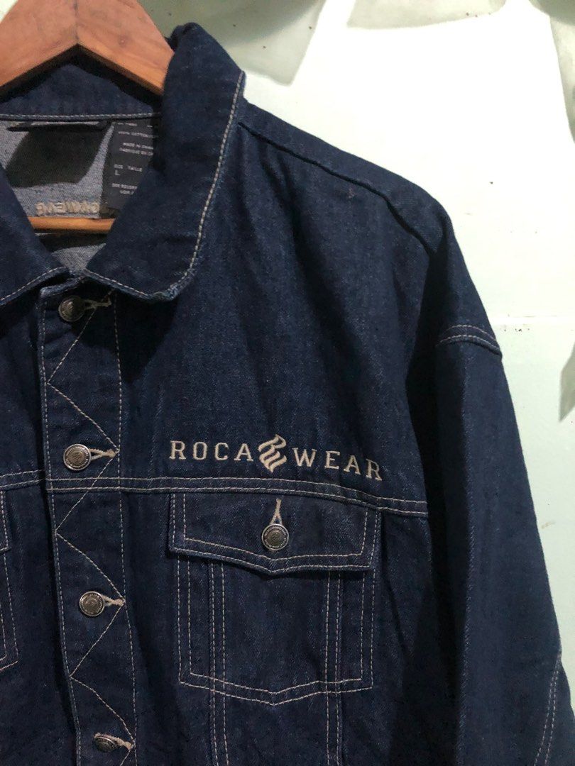 Vintage roca wear denim jacket, Men's Fashion, Coats, Jackets and ...