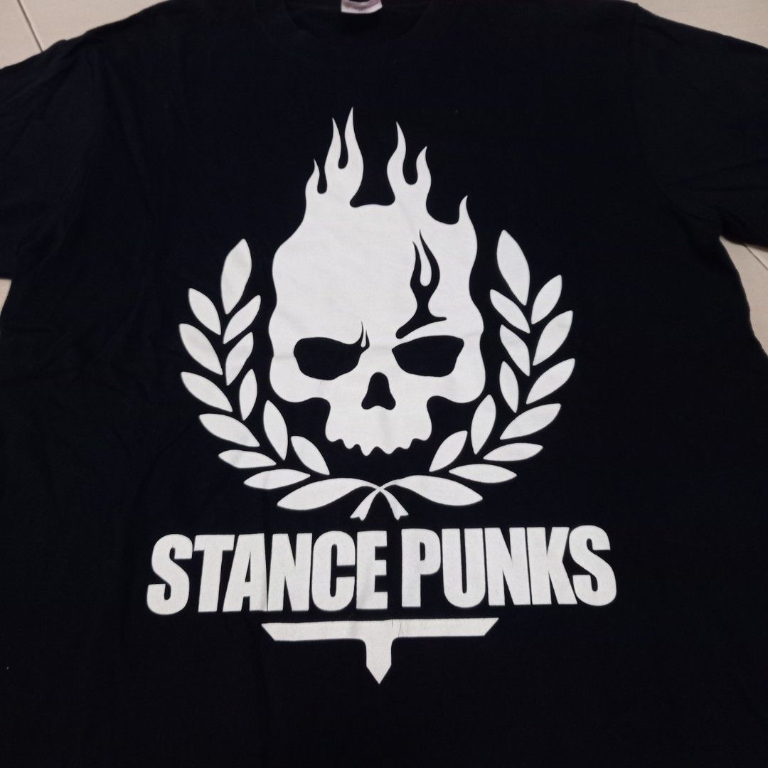 Vintage Stance Punks Band, Men's Fashion, Tops & Sets, Tshirts & Polo Shirts on Carousell