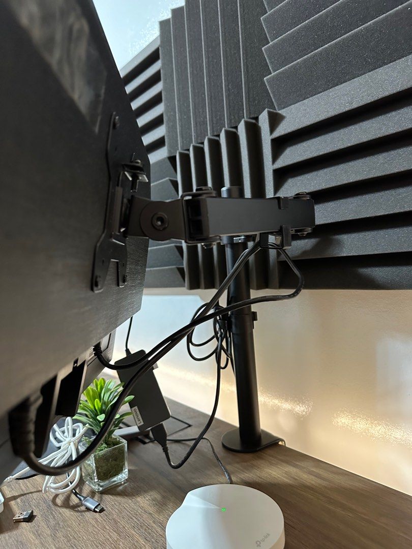 WFH Bundle (Monitor + Arm + Keyboard + Mouse + Laptop stand + USB-C hub ...