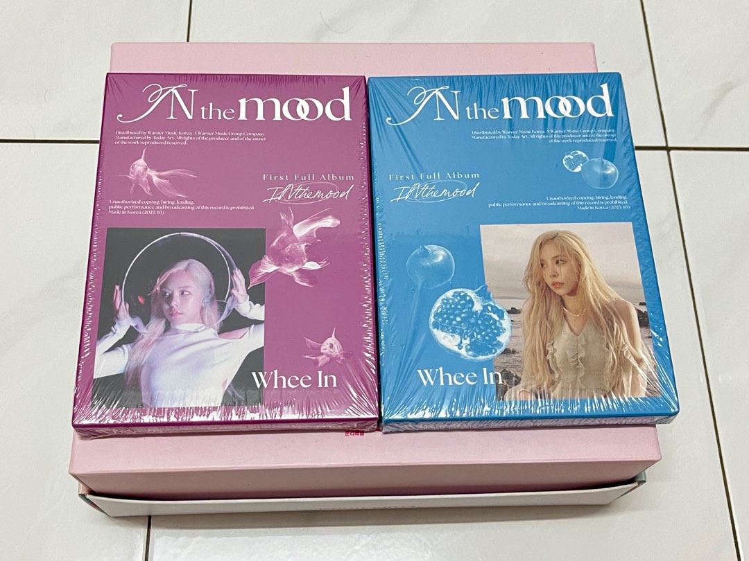 SEALED Wheein 1st Full Album [IN The Mood] - Photobook ver., Hobbies ...