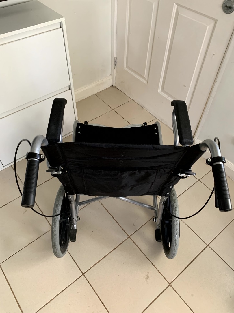 Wheelchair - FeatherLite Fold & Roll: Your Ticket to Effortless ...