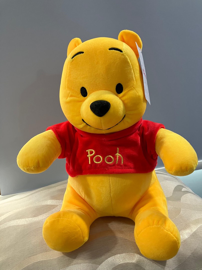 Winnie The Pooh Plush, Hobbies & Toys, Toys & Games on Carousell