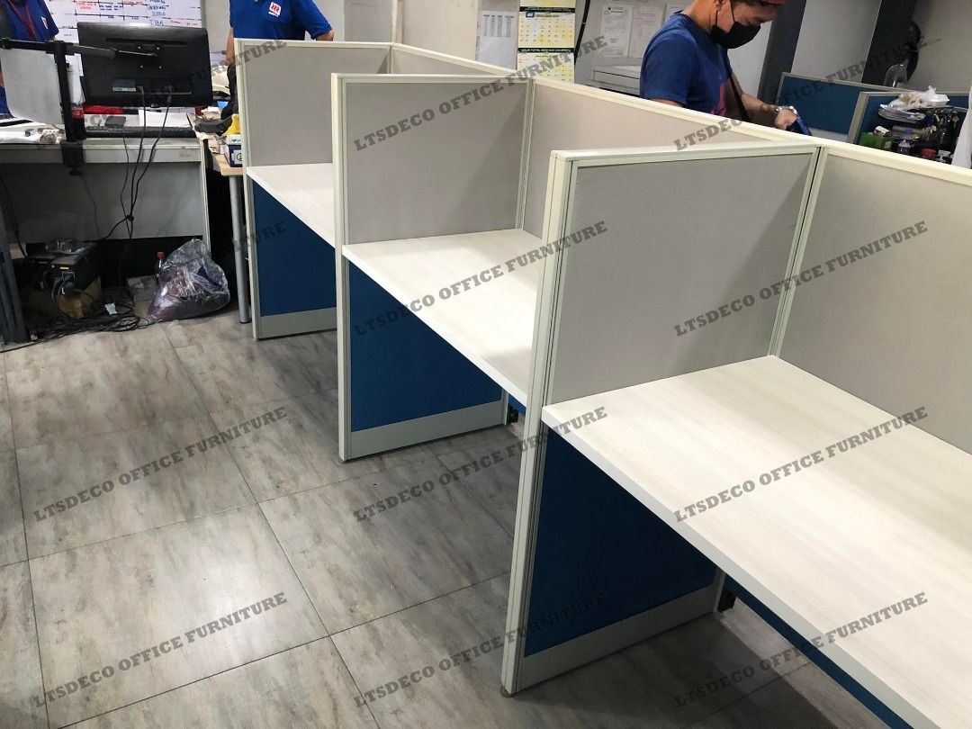 workstation bpo table office partitions, Furniture & Home Living ...