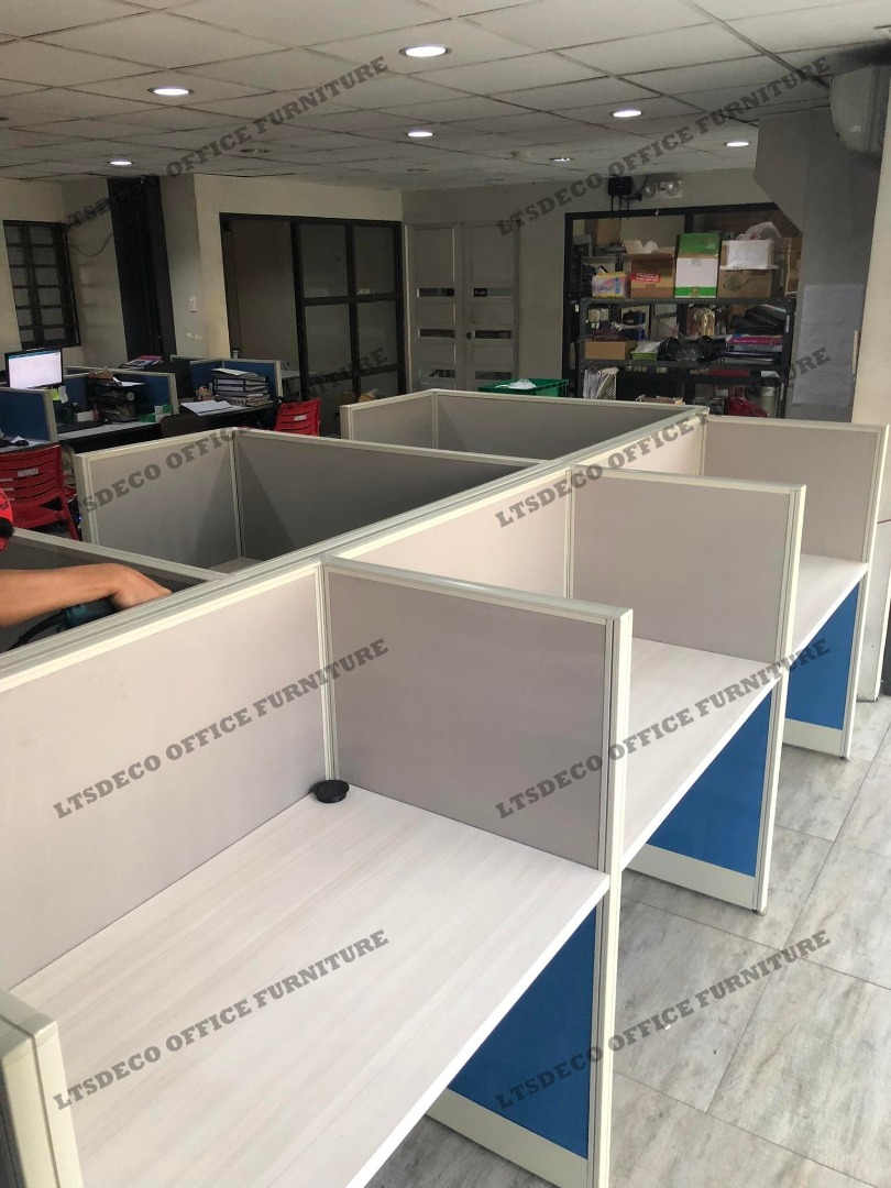 workstation bpo table office partitions, Furniture & Home Living ...