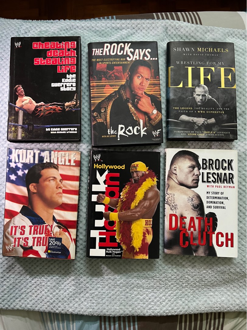 WWE Books (all hard cover), Hobbies & Toys, Collectibles & Memorabilia ...