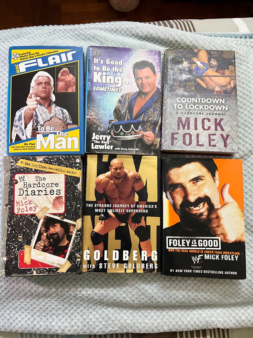 WWE Books (all hardcover), Hobbies & Toys, Collectibles & Memorabilia ...