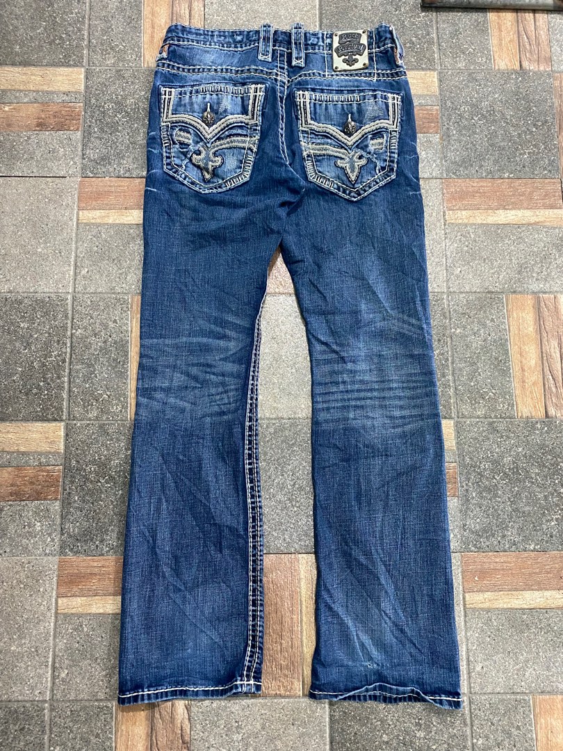 Y2k Rock Revival Pants ( Grunge Style), Men's Fashion, Bottoms, Jeans ...