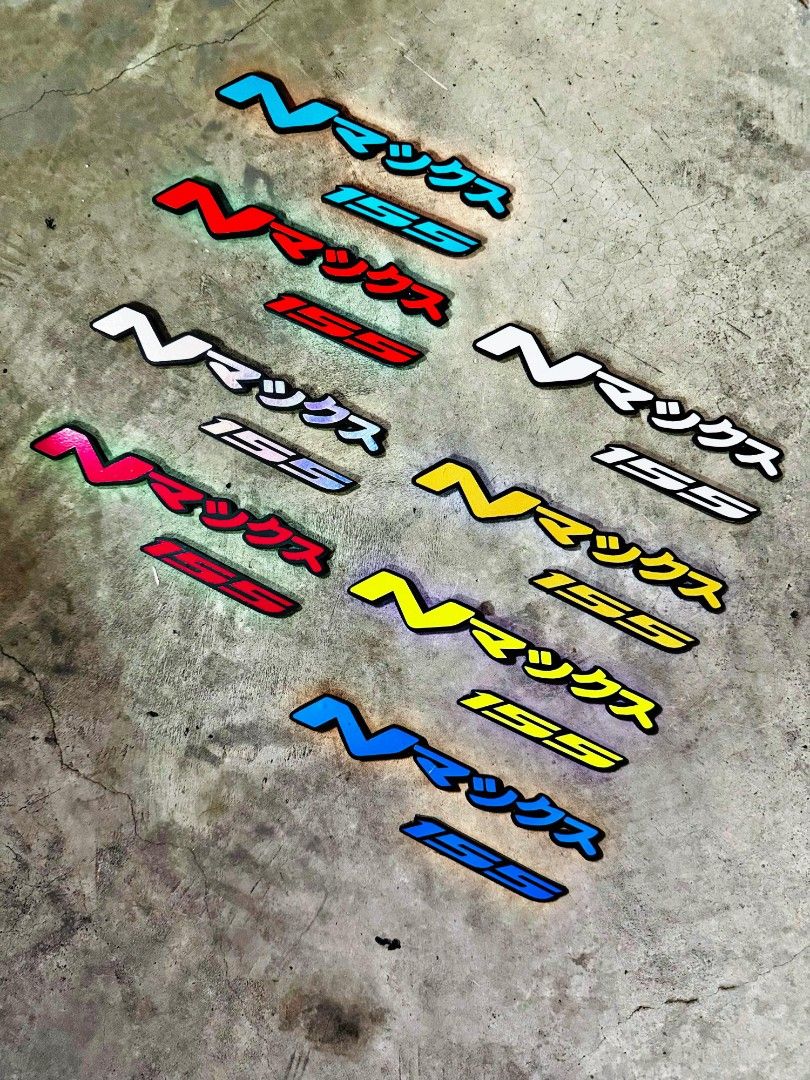 Yamaha Xmax 300 , Aerox 155 and Nmax 155 Japanese and Normal Emblem ...