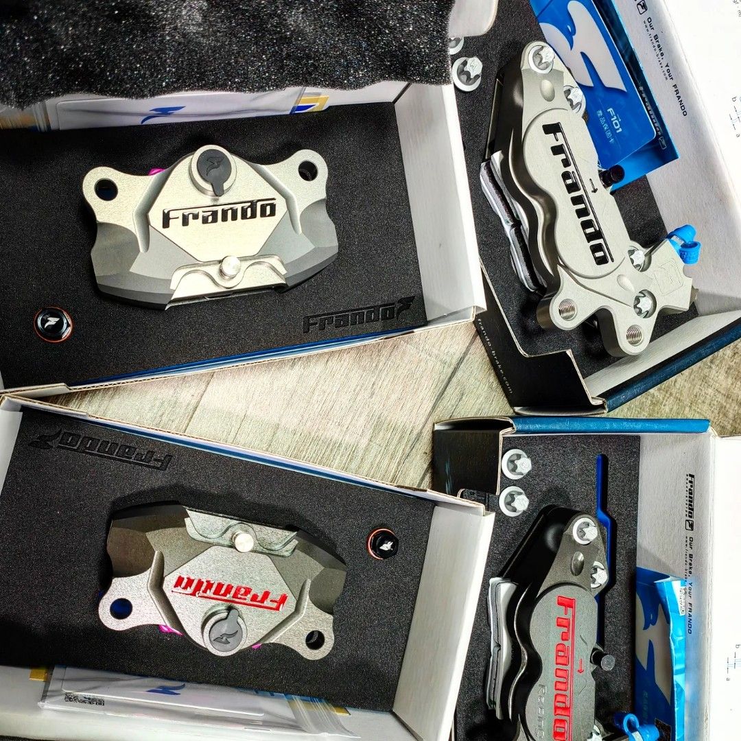 Yamaha Xmax Nmax Brembo caliper Frando, Motorcycles, Motorcycle ...