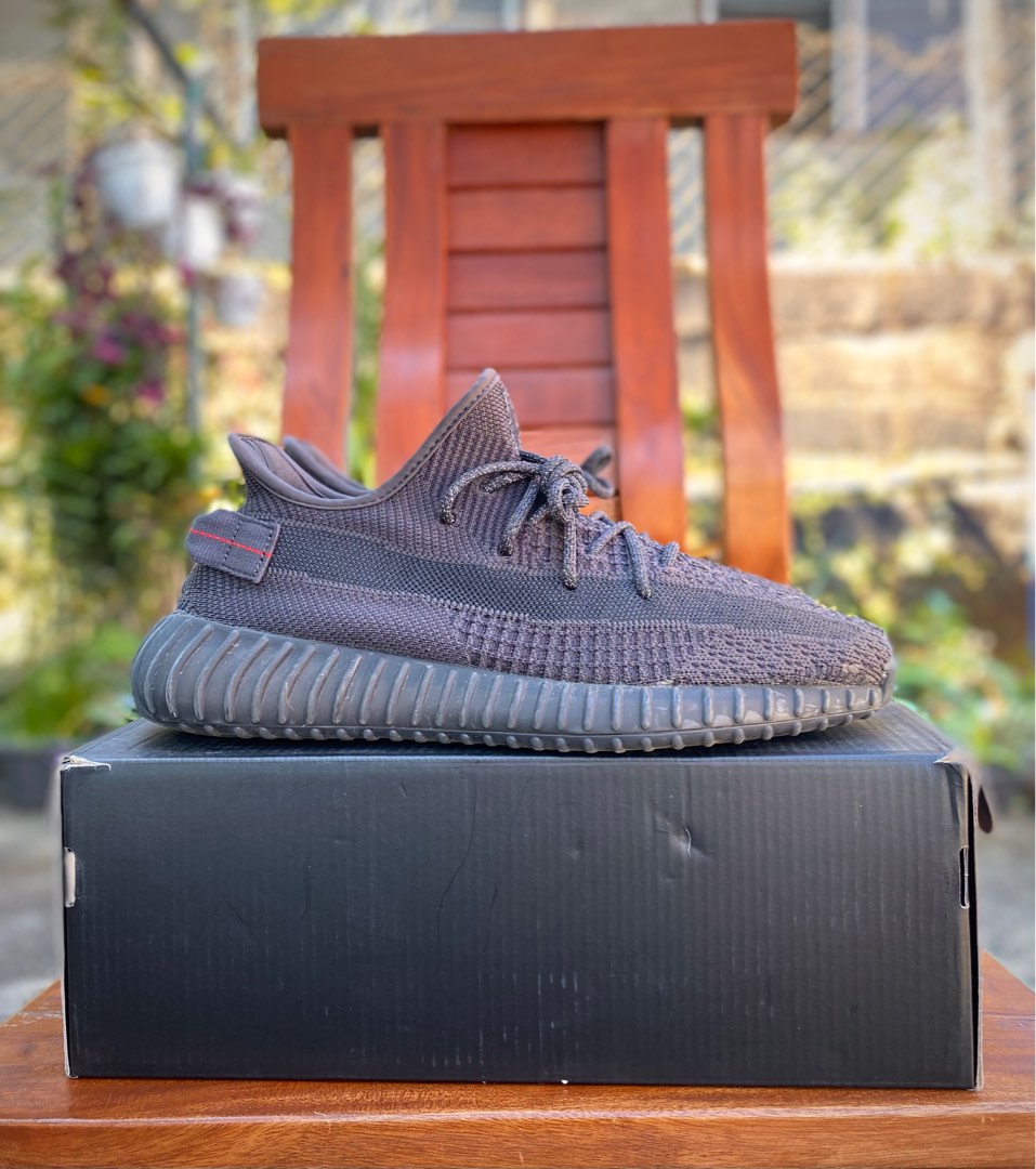 YEEZY 350 V2 BLACK STATIC REFLECTIVE, Men's Fashion, Footwear, Sneakers ...