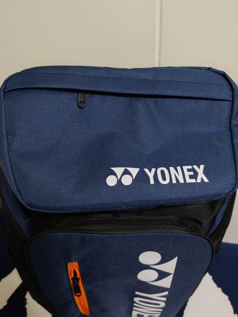 Yonex Badminton Racket Backpack Bag Laptop School Bag, Men's Fashion ...