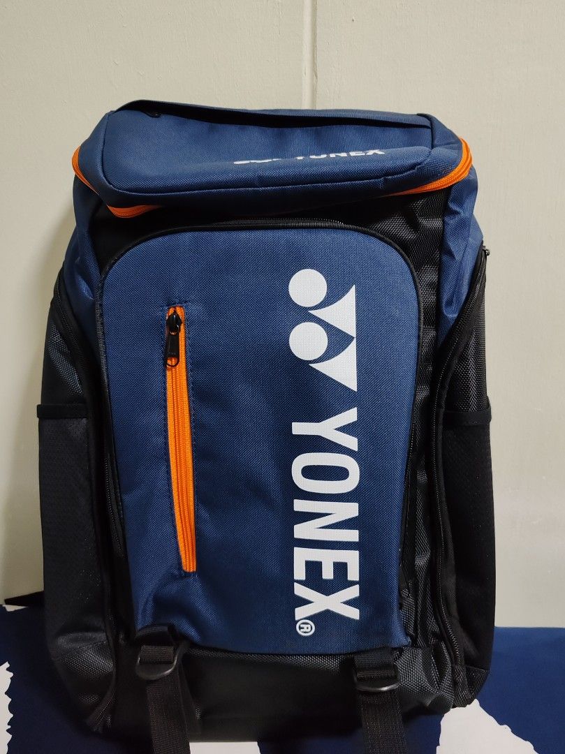 Yonex Badminton Racket Backpack Bag Laptop School Bag, Men's Fashion ...