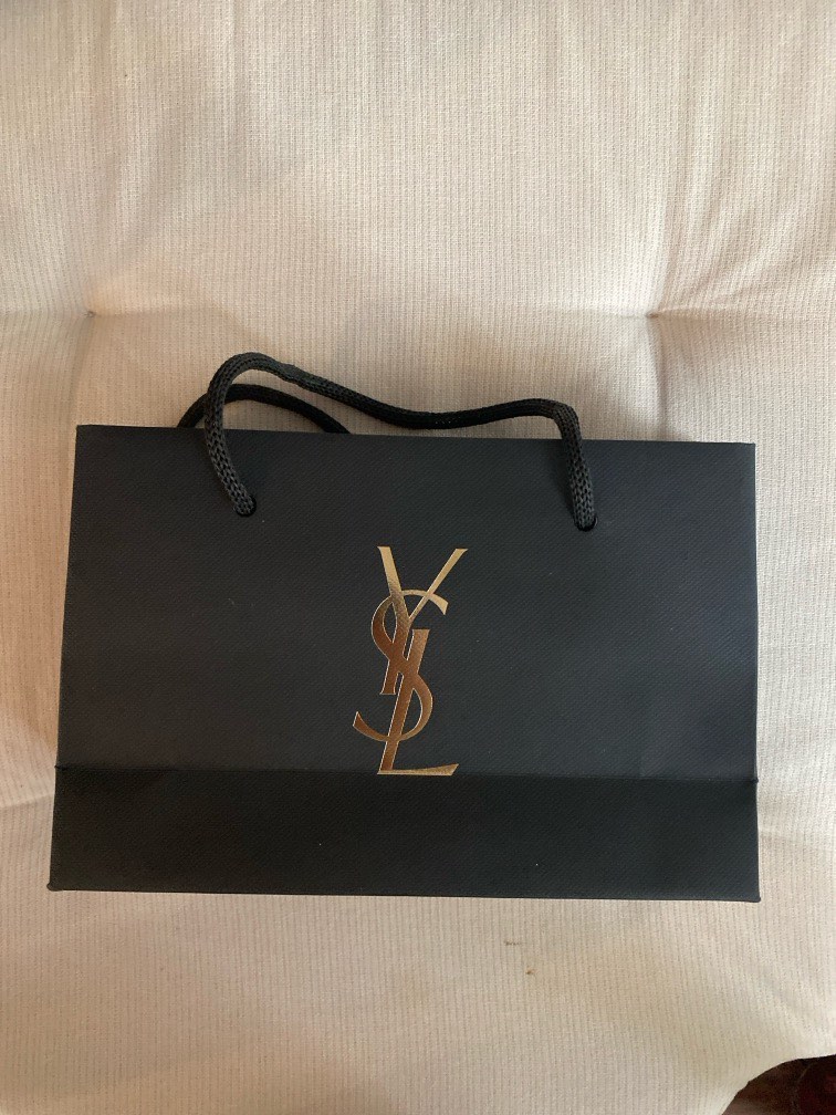 YSL Paper Bag, Luxury, Bags & Wallets on Carousell