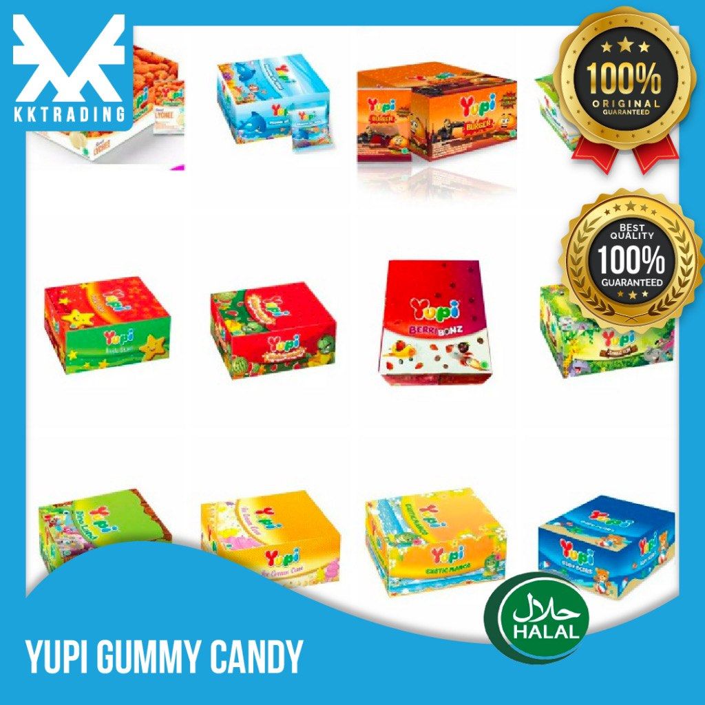 YUPI gummy worms, Food & Drinks, Beverages on Carousell