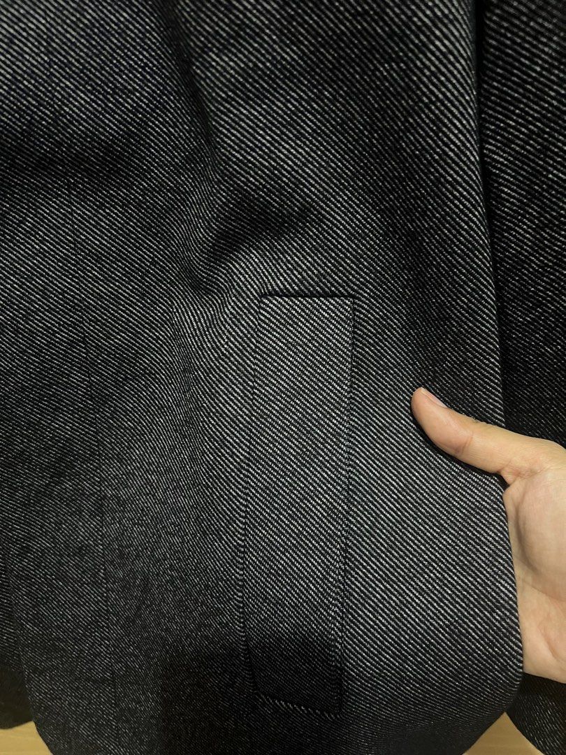 Zara Men Textured Coat, Men's Fashion, Coats, Jackets and Outerwear on ...