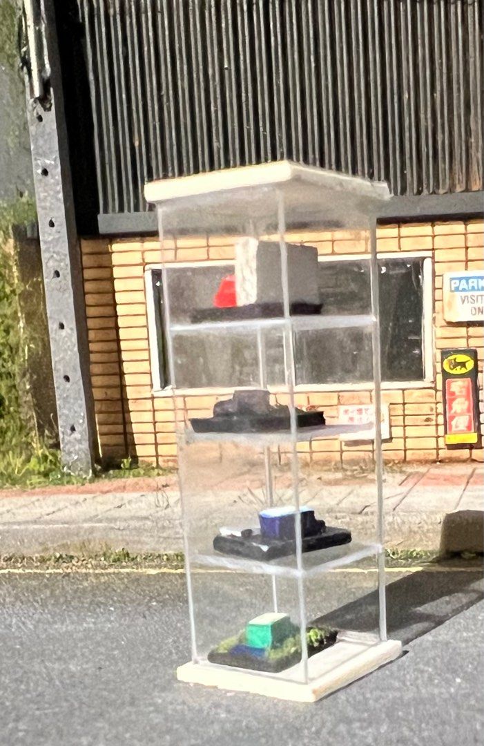 1/64 Diorama custom shelves with mini diorama display, Hobbies & Toys ...