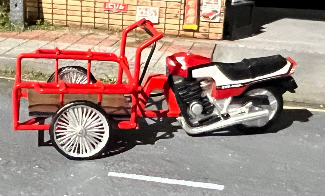 1/64 diorama motorcycle cart custom made Honda, Hobbies & Toys, Toys ...