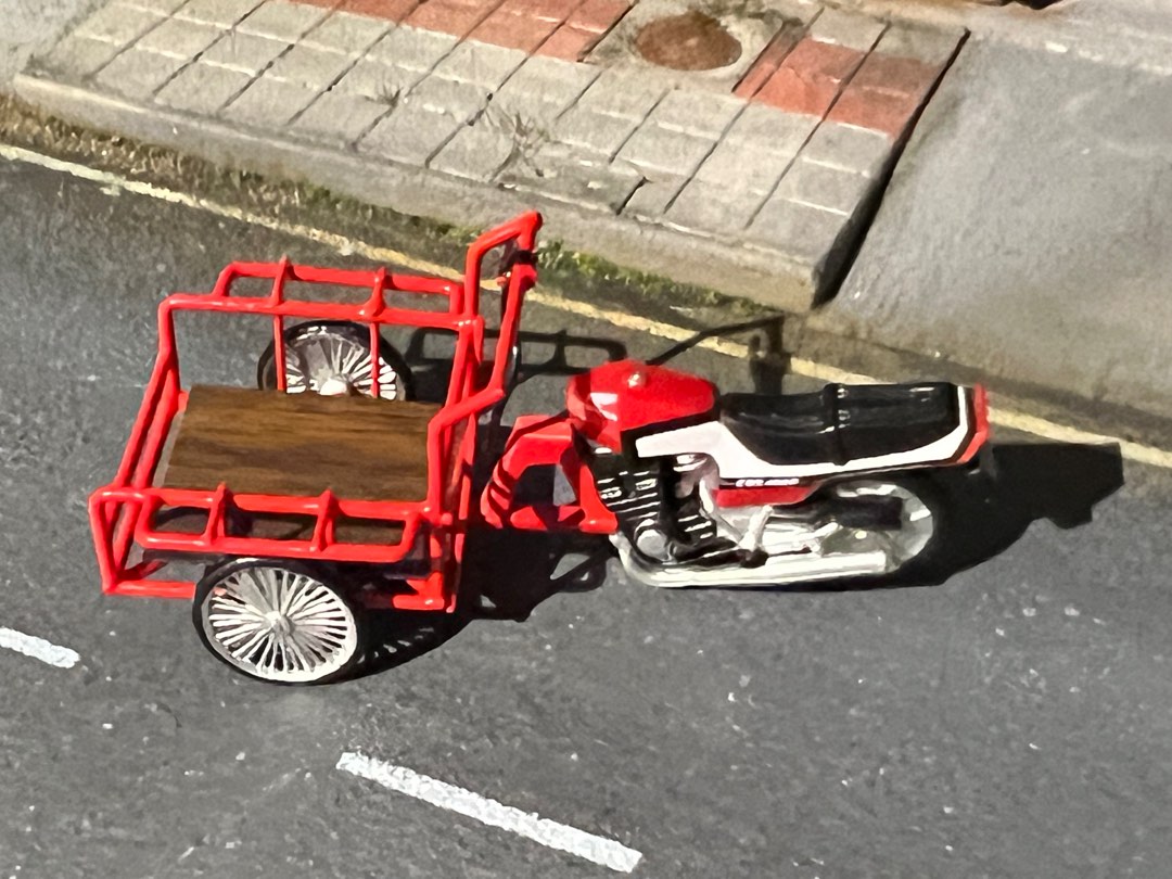 1/64 diorama motorcycle cart custom made Honda, Hobbies & Toys, Toys ...