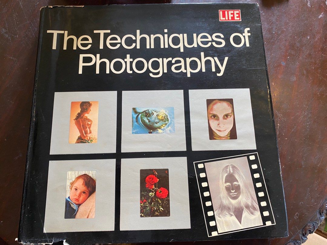 1976 Hb/Dj The Techniques of Photography Vintage Thick Book Time Life ...