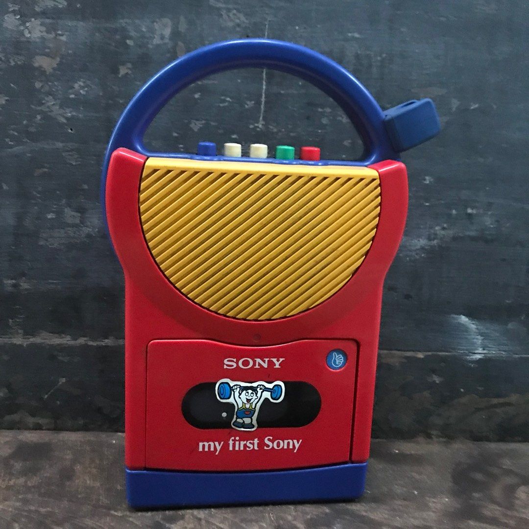 1991 Sony My First Sony Cassette Recorder Model# TCM-4500 Blister ...