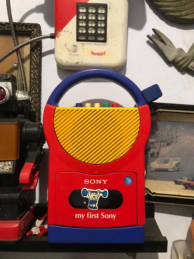 1991 Sony My First Sony Cassette Recorder Model# TCM-4500 Blister ...