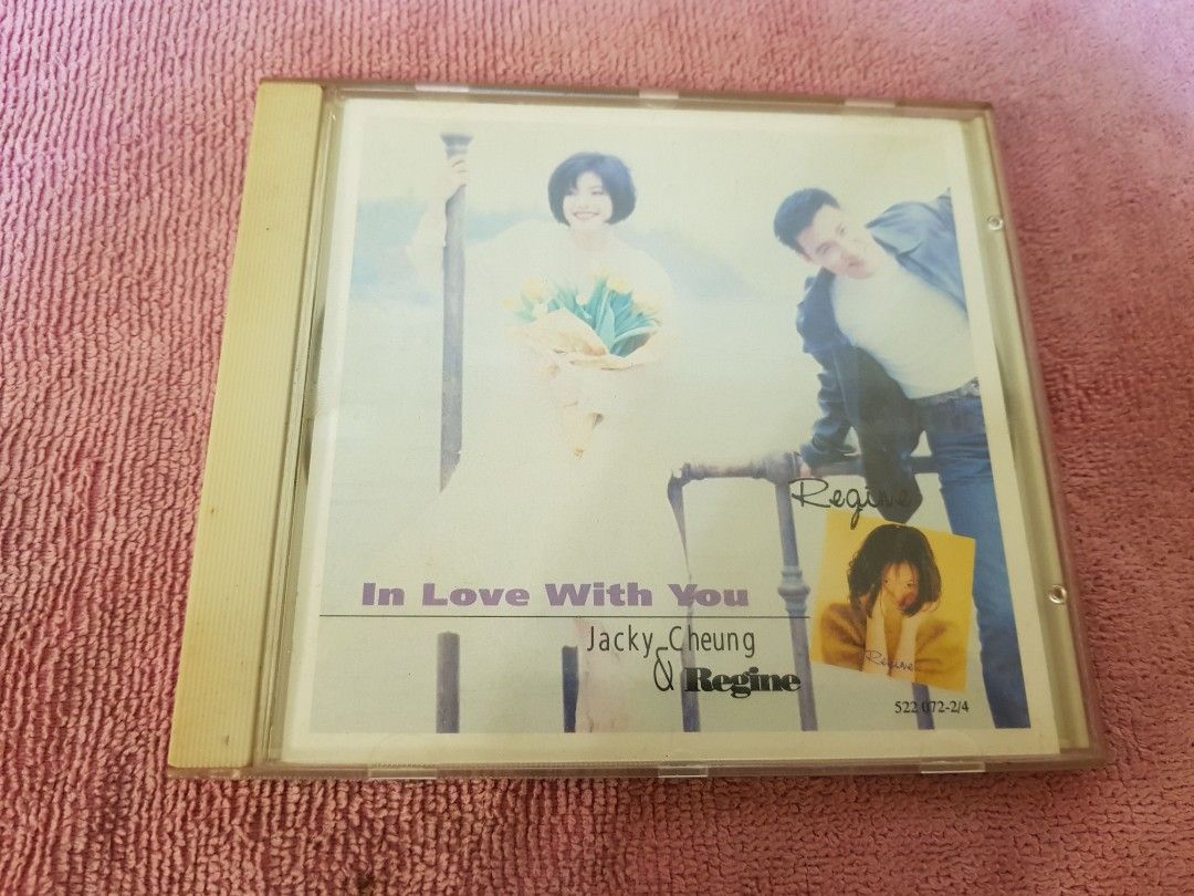 1994 Jacky Cheung & Regine "In Love With You" Old Press CD, Hobbies ...