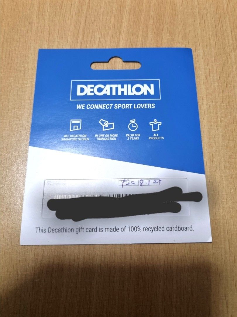 10% off! $20 Decathlon Singapore Giftcard, Tickets & Vouchers, Vouchers ...